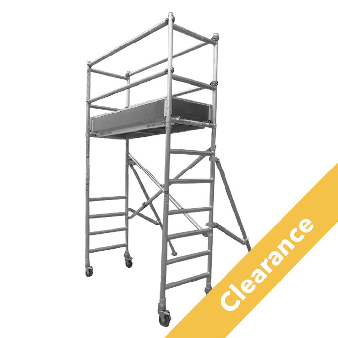 2MSCAF - 2m Mobile Folding Scaffold (pickup only) Clearance – Tubeclamp AU