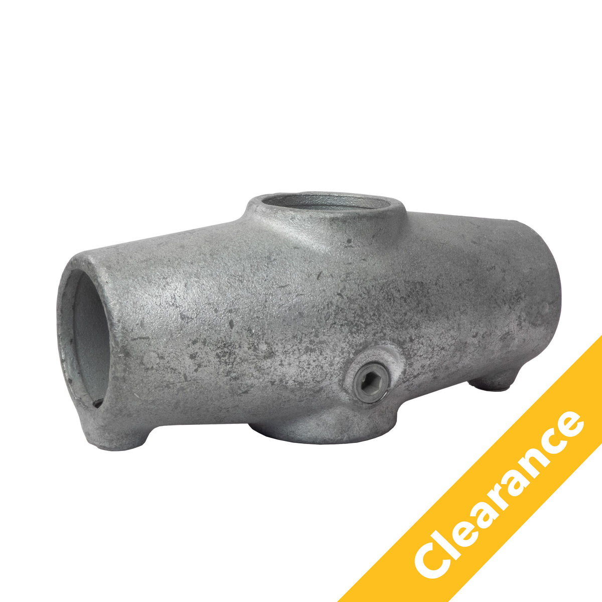 Galv Two Socket Cross D48 (Clearance Item) – Tubeclamp AU