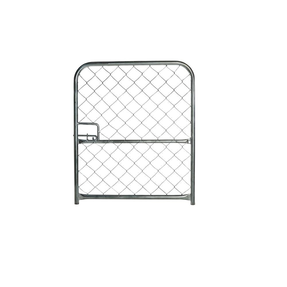 Chainlink Gate 25NB 1.0m wide Galvanised – Tubeclamp AU
