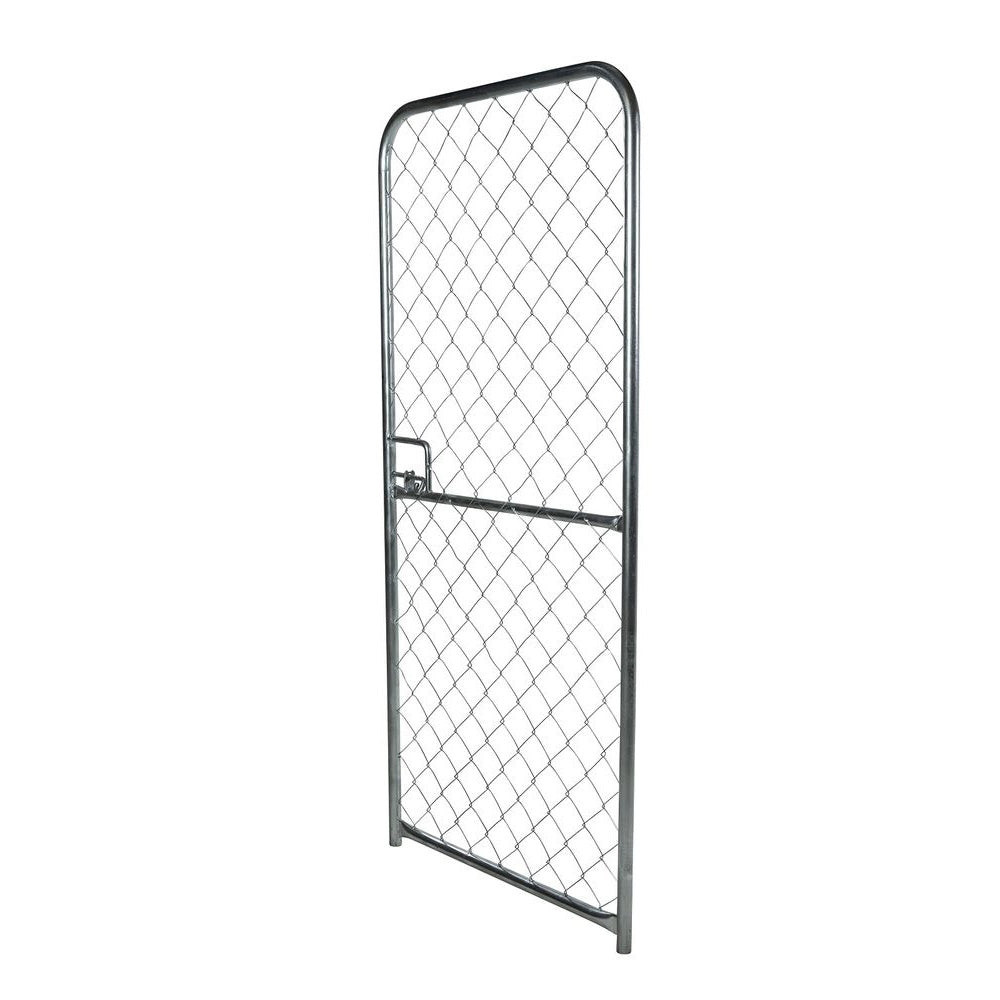Chainlink Gate 25NB 1.0m wide Galvanised – Tubeclamp AU
