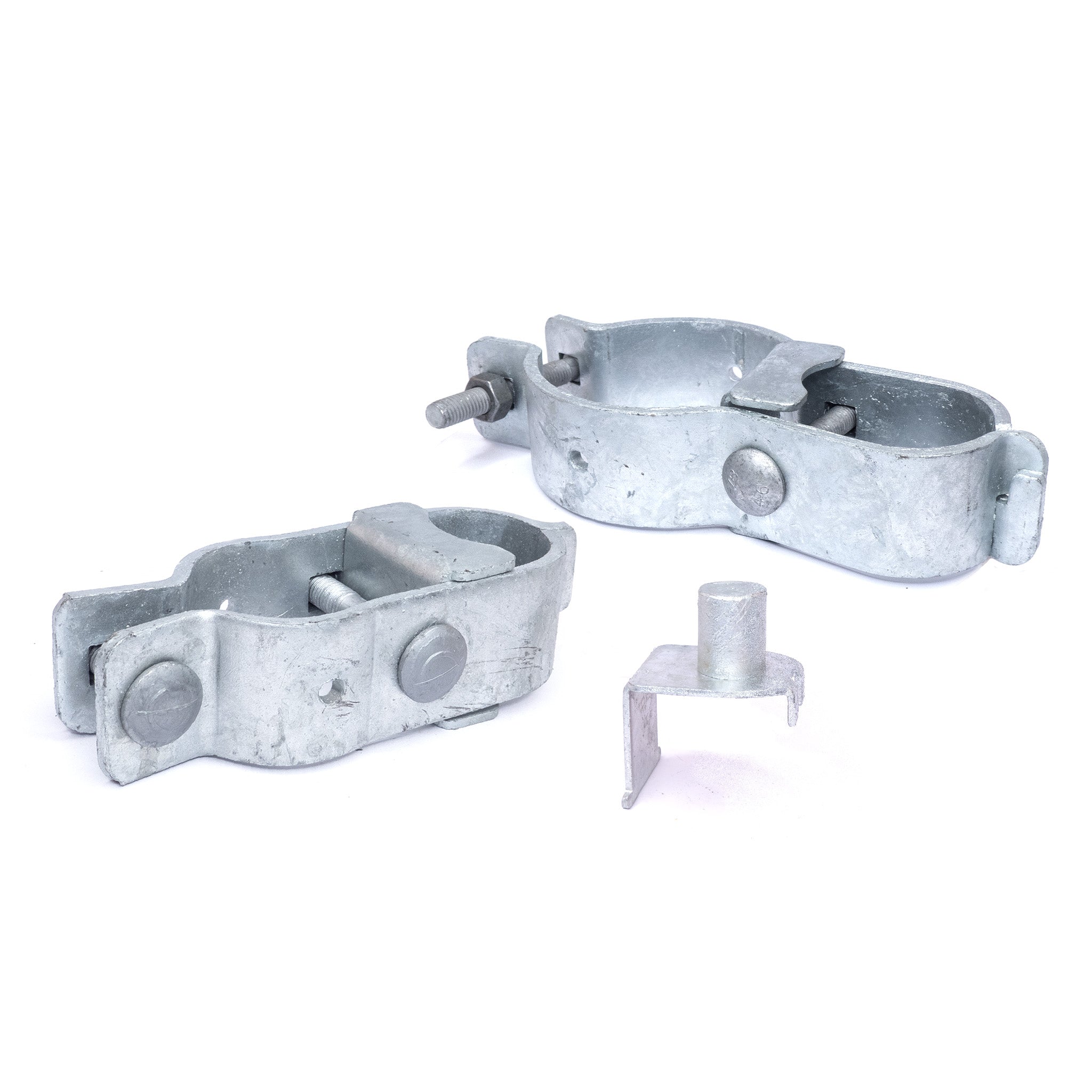 DF TH / SH - Fence Fitting Two-Part Hinge – Tubeclamp AU