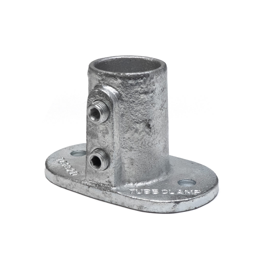 132 - Standard Railing Base Flange – Tubeclamp AU