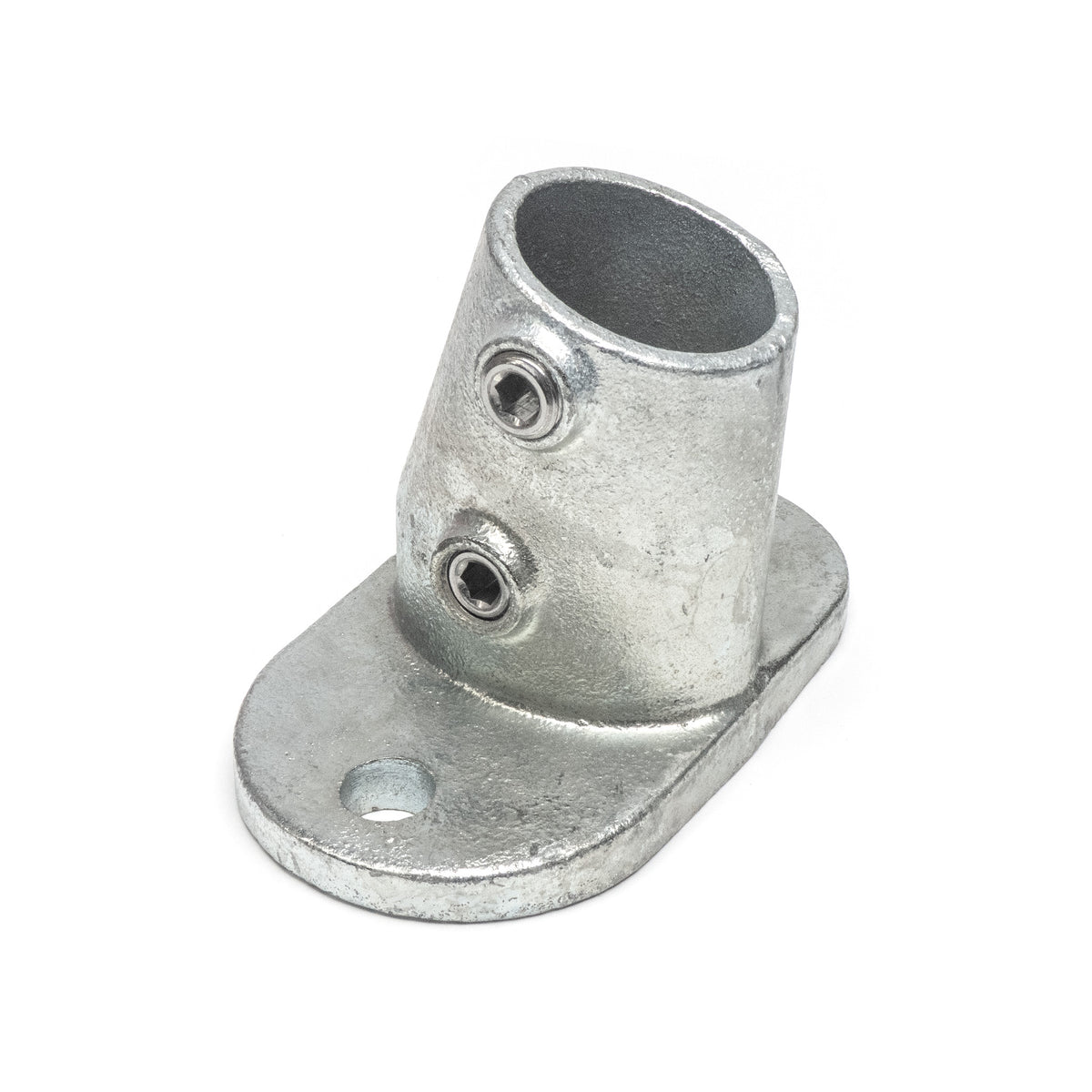 252 - Angle Base Flange (11-29 degree) Suits D48 OD Pipe – Tubeclamp AU