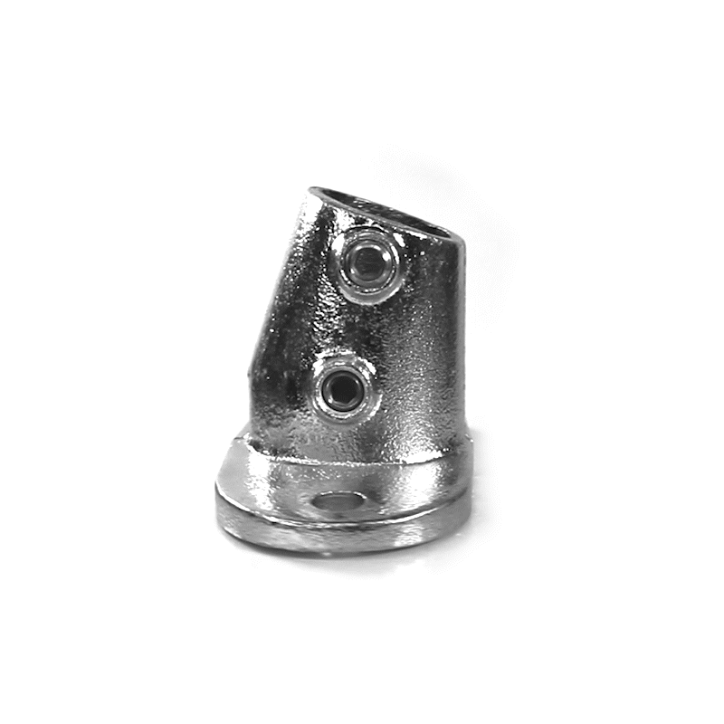252 - Angle Base Flange (11-29 degree) Suits D48 OD Pipe – Tubeclamp AU