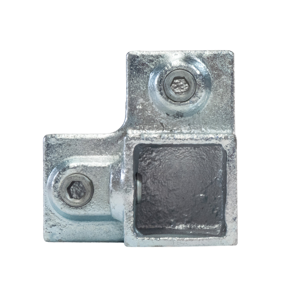 SQ128 - Box Corner Top Cross Galvanised Fitting – Tubeclamp AU