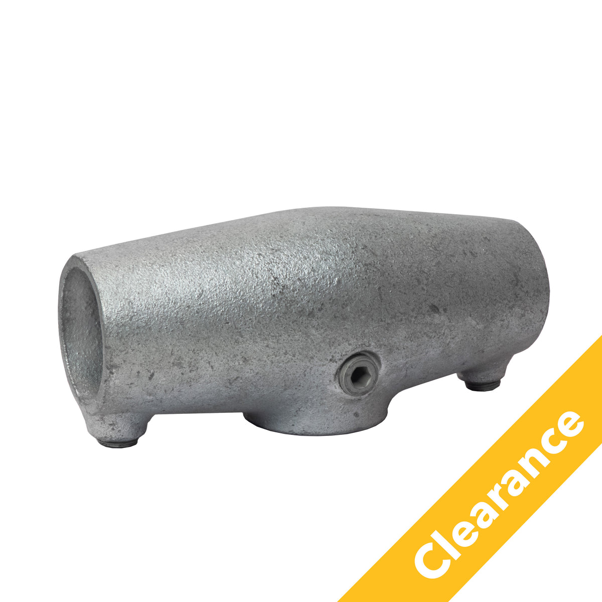 Galv Three Socket Tee (Clearance Item) – Tubeclamp AU