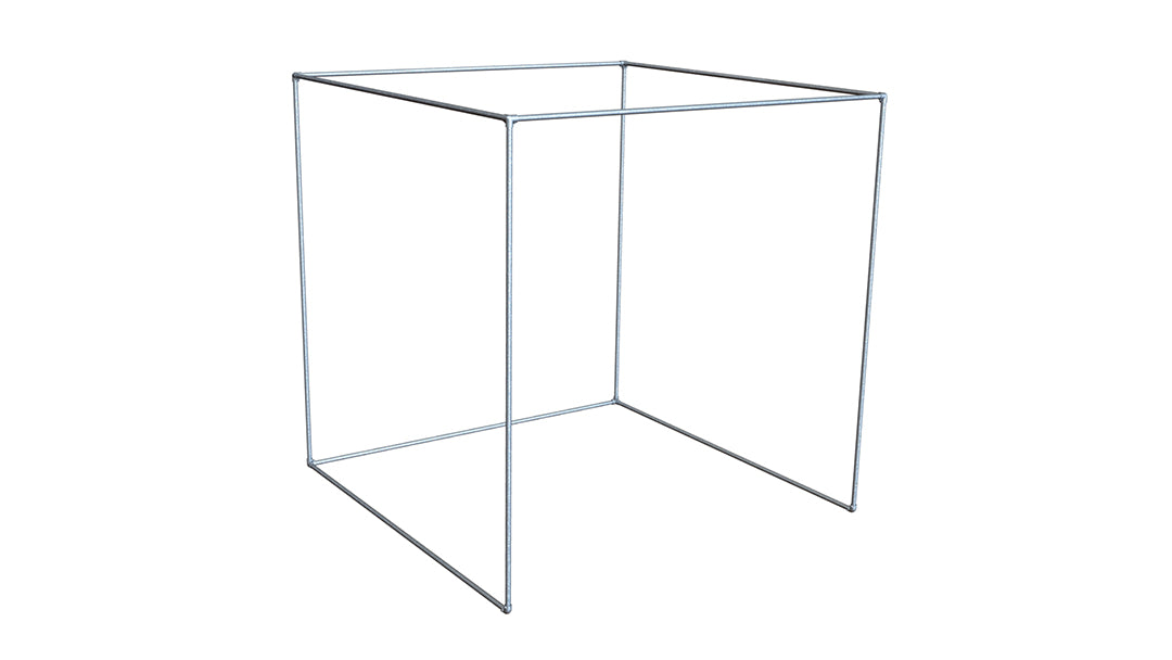 870.1 - Outdoor Golf Frame Cage Kit – Tubeclamp AU