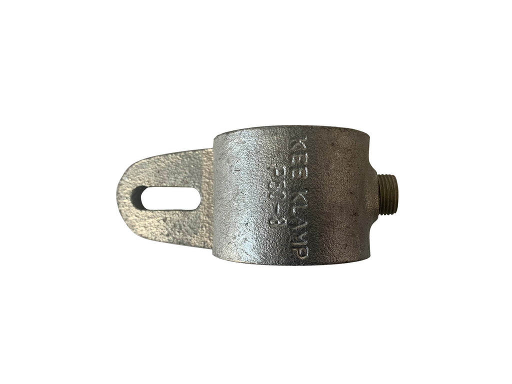 Galv Offset Single Tab Panel w/Slot – Tubeclamp AU