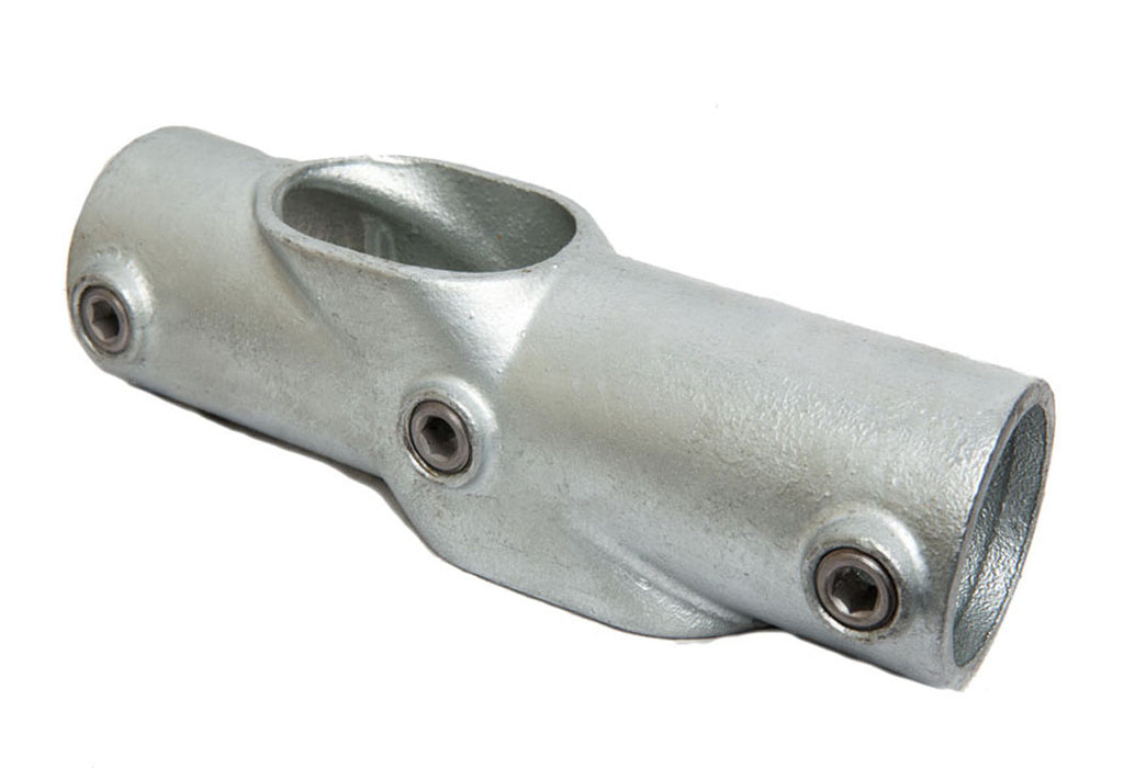 130 - Adjustable Vertical Cross Tube Clamp Pipe Fitting 30 -45 Degree ...