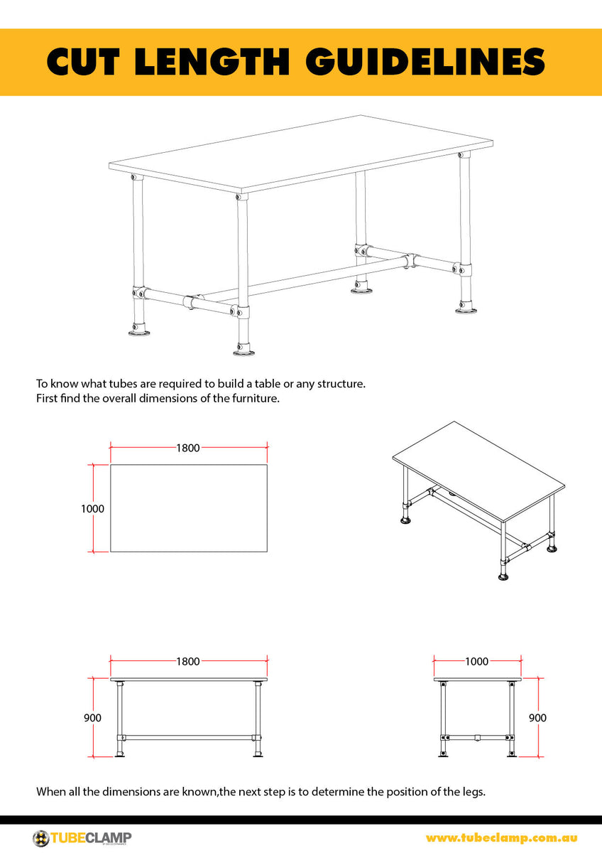 Cut Length Guidelines (Download) – Tubeclamp AU